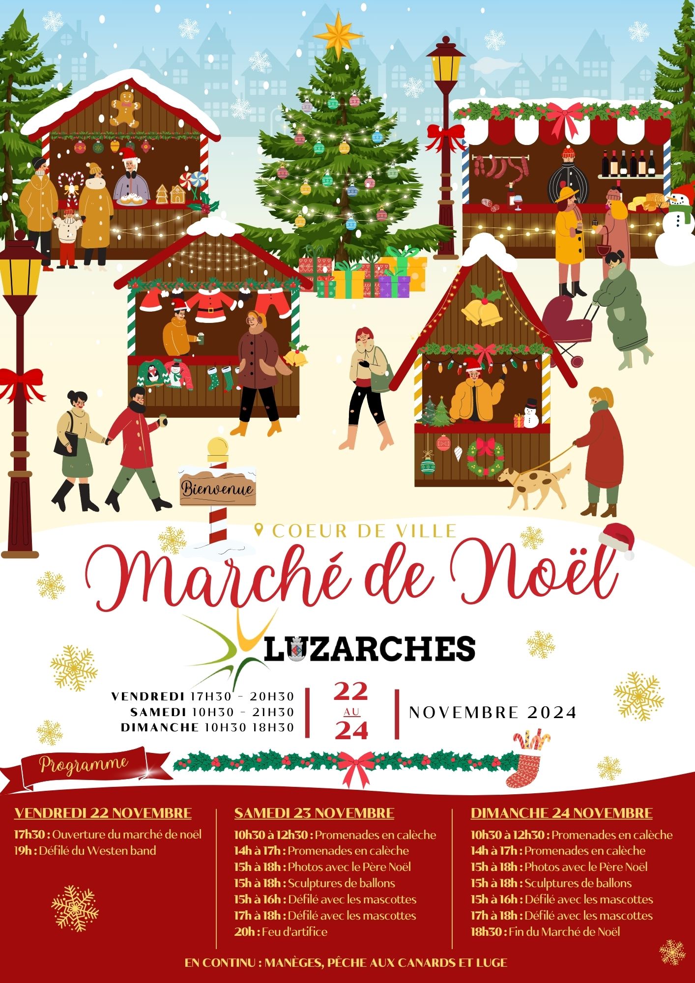 MARCHÉ DE NOËL 2024 | Luzarches